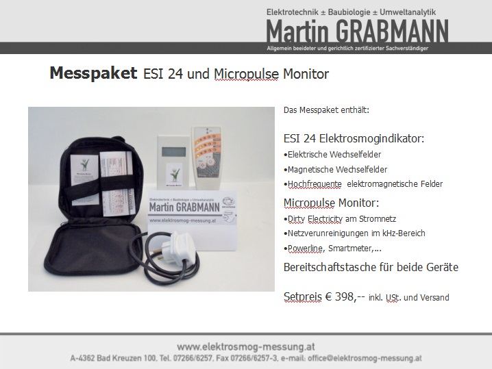 Selber messen – Elektrosmog-Messung